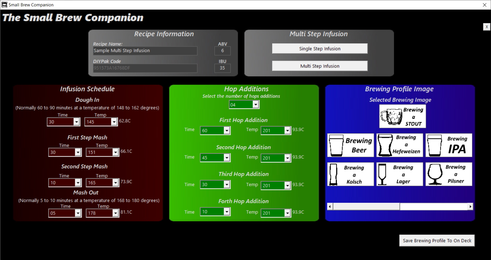 Brewing Profile Creation – The Small Brew Companion