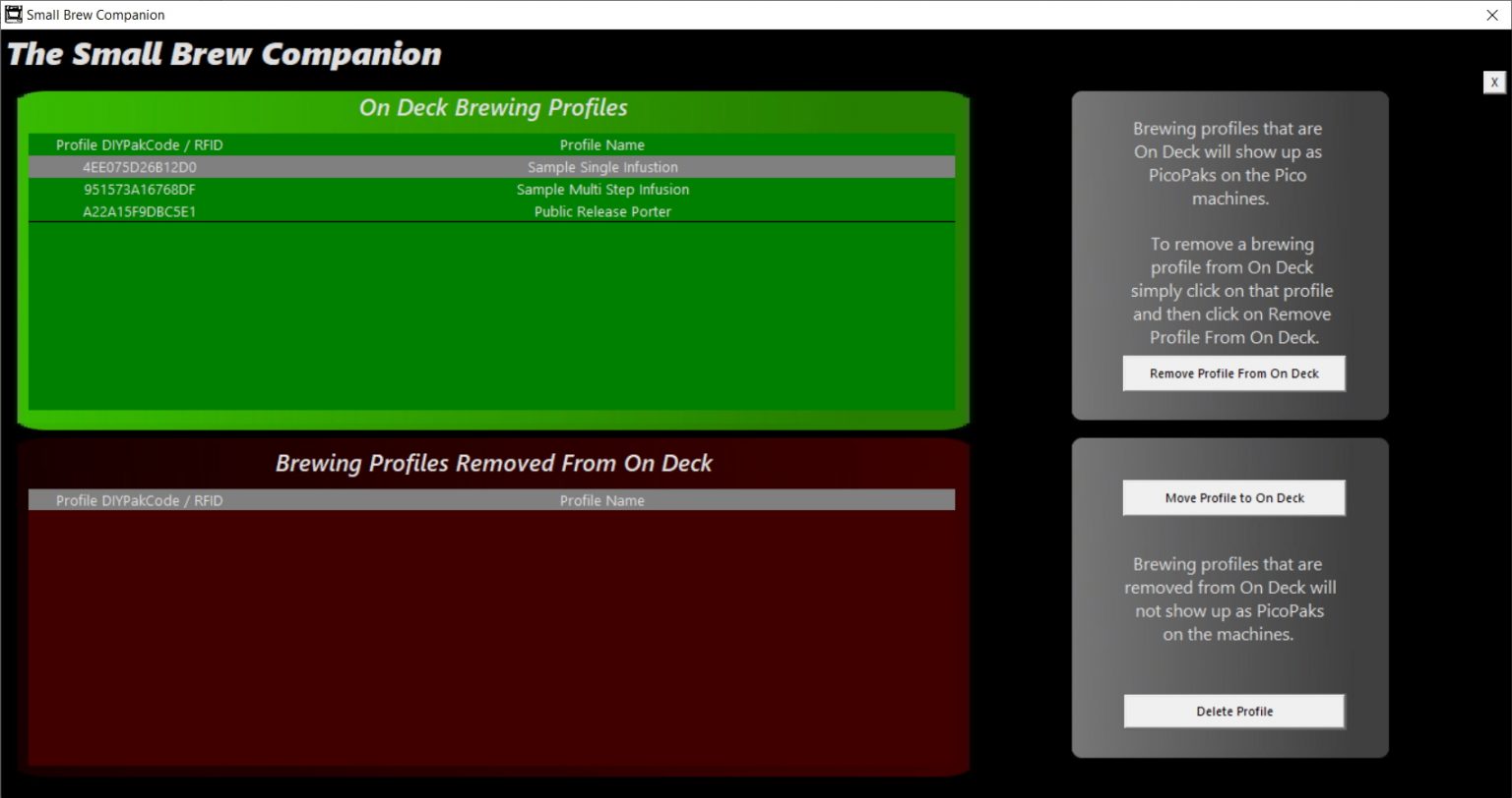 The Small Brew Companion – Making it easy to brew offline since 2020.