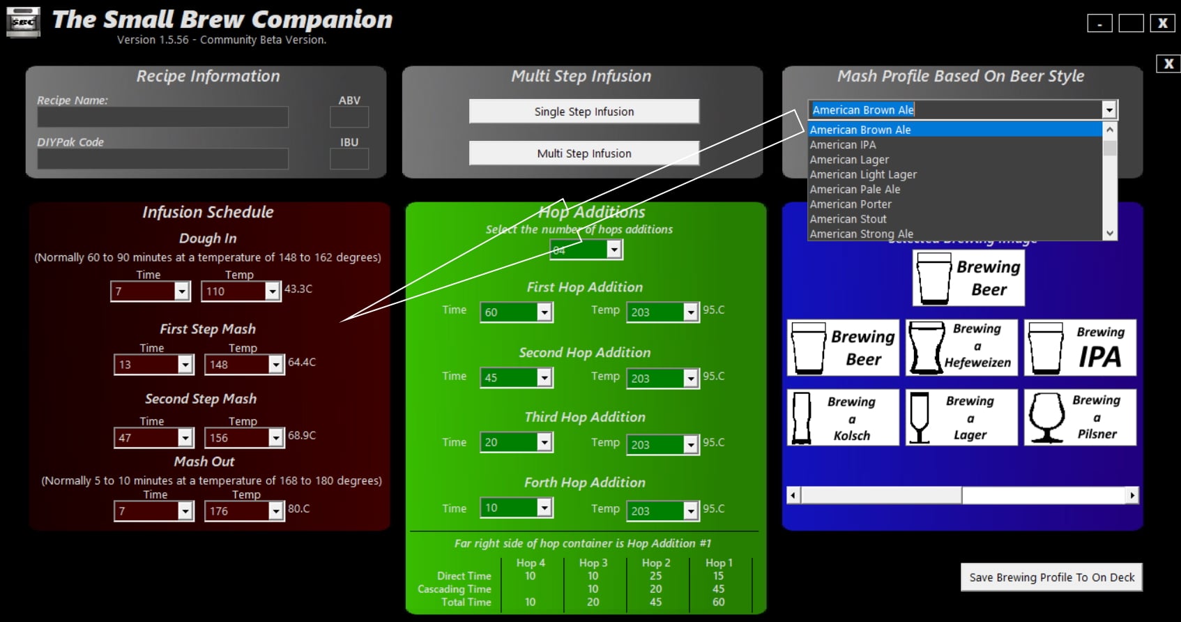 The Small Brew Companion – Making it easy to brew offline since 2020.