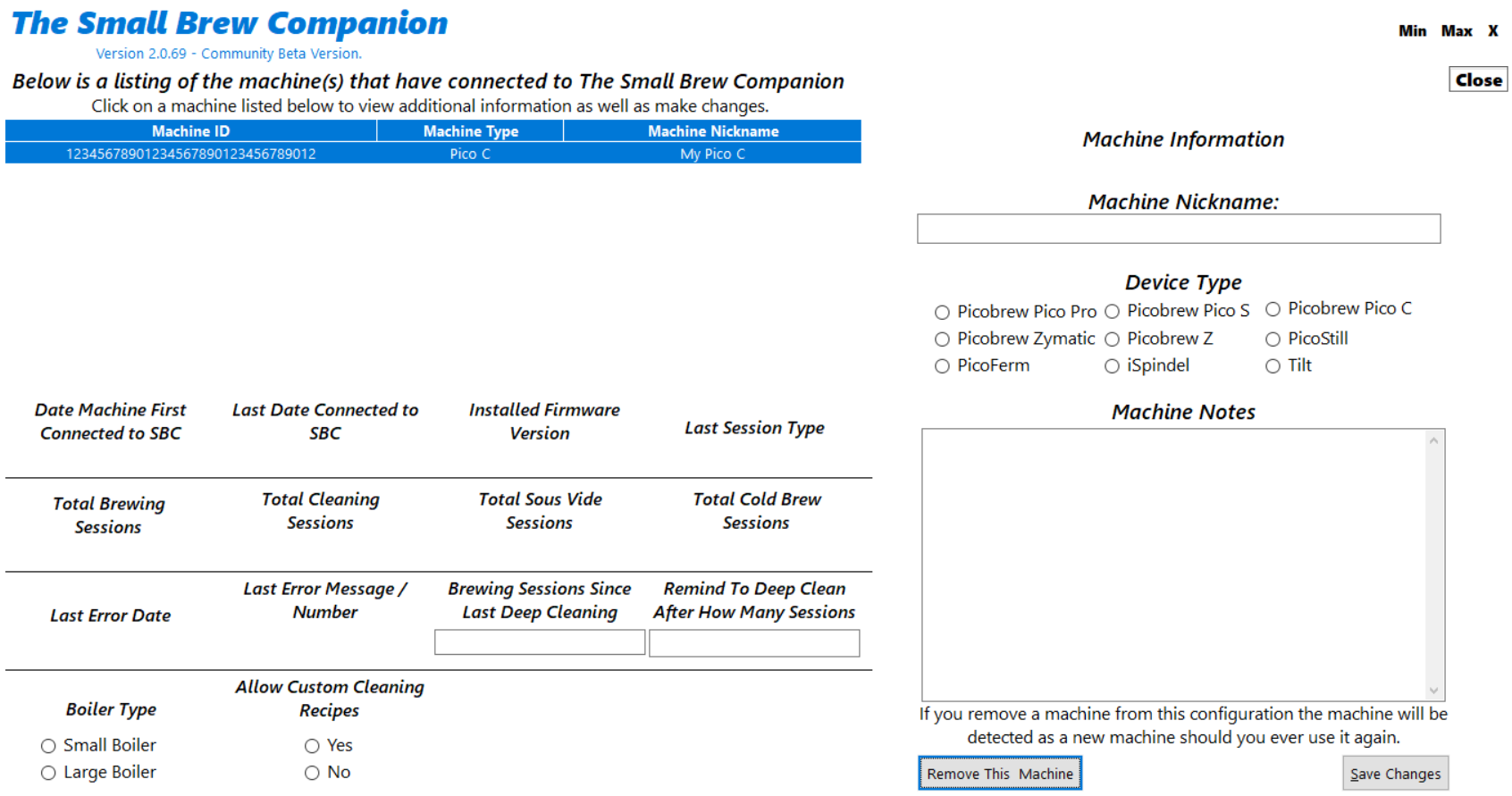 Configure Equipment – The Small Brew Companion