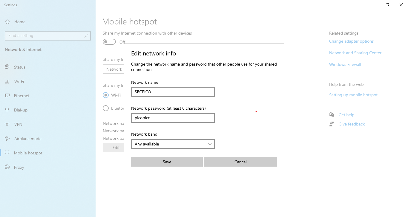 Mobile Hotspot Configuration – The Small Brew Companion